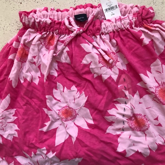 GAP | Bottoms | Nwt Gapkids Girls Pink Flower Skirt Size | Poshmark